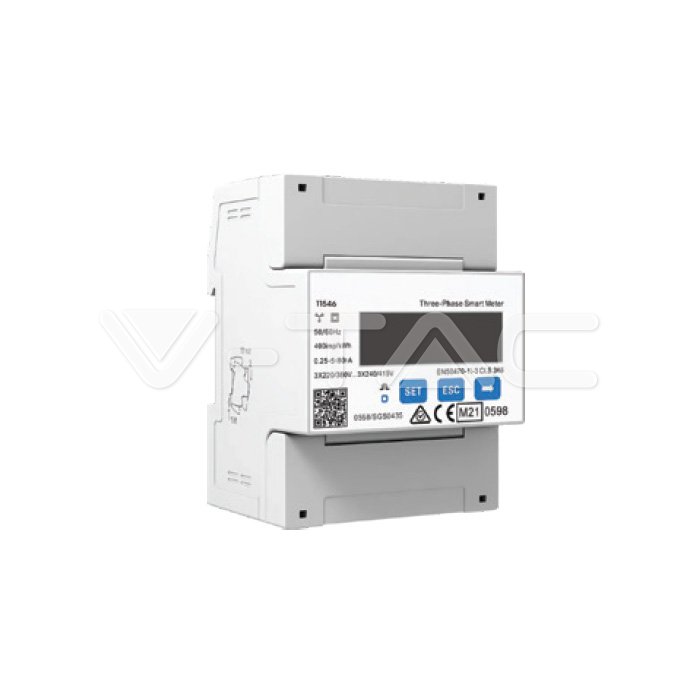 DEYE Smart Meter DTSU666 3*230/400V 5( 80 )A RS485 4P MID, DEYE SUN-8 ...